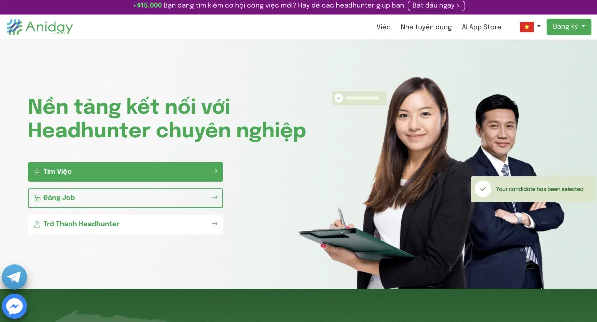 Hướng dẫn chi tiết cách sử dụng nền tảng Aniday dành cho Headhunter