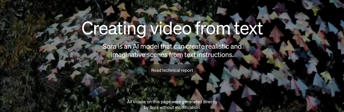 The Text-to-Video AI Application Sora | Guide to Usage