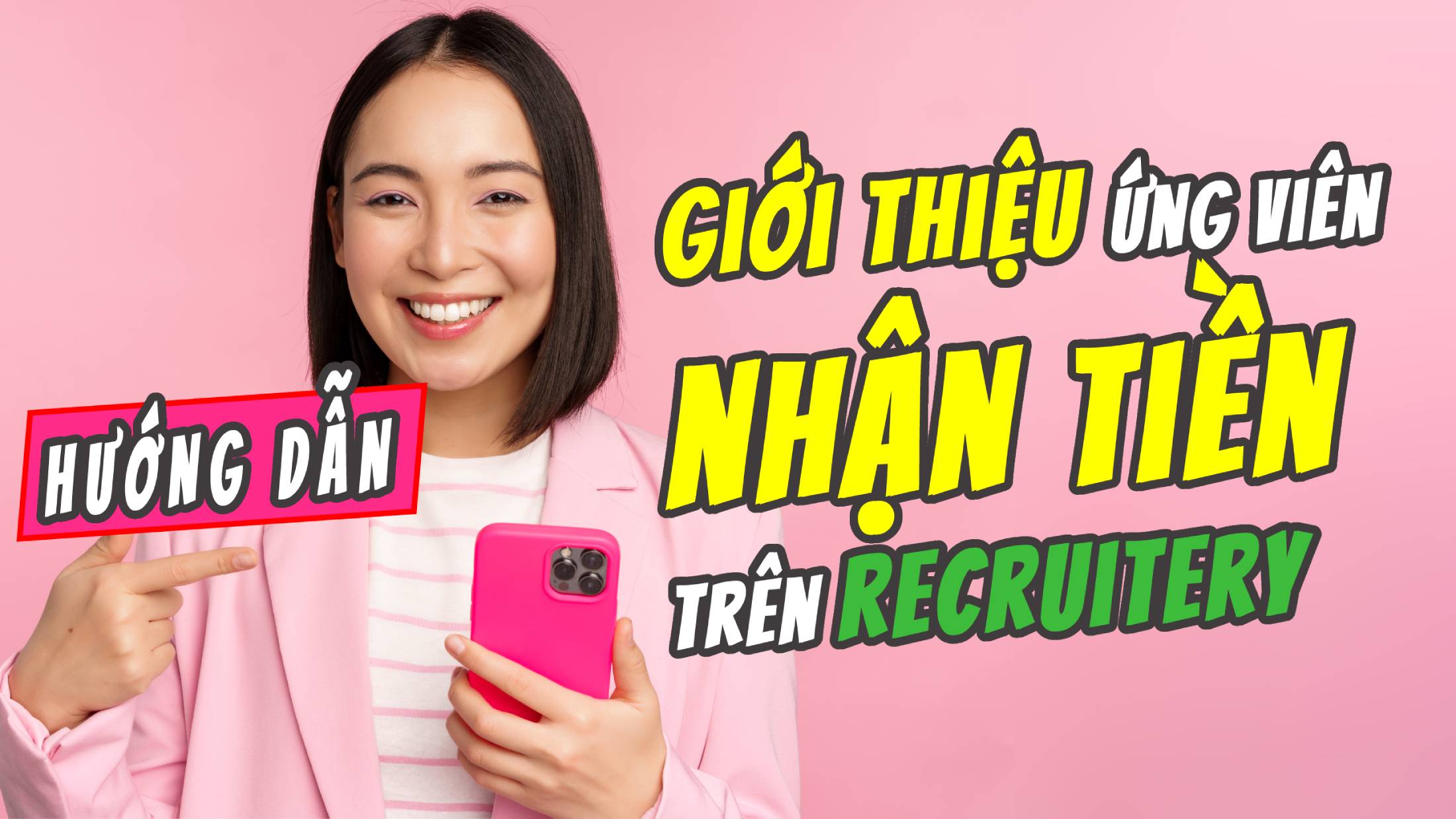 Hướng dẫn giới thiệu ứng viên nhận tiền thưởng trên Aniday